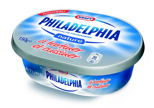 Fromage philadelphia, le cream cheese